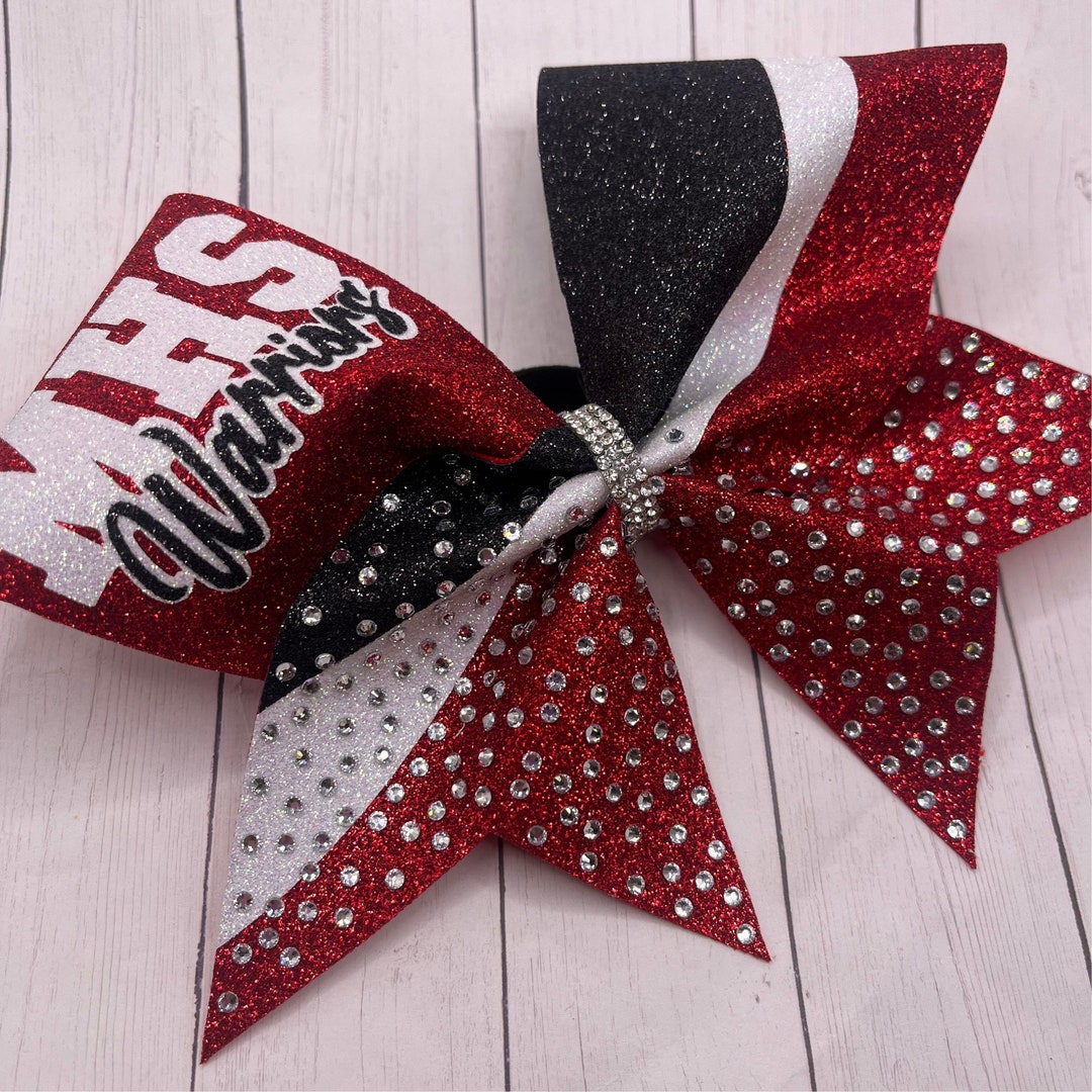 Cheer Bow Custom Cheer Bow for Sideline Cheer School Cheer Bow Varsity ...
