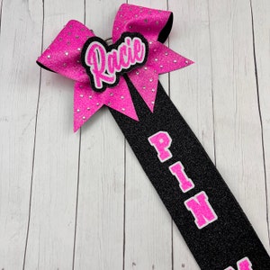 Purple Pin Me Bow for Competition Cheer Gift Pin Me Bag Tag Pin Me ...