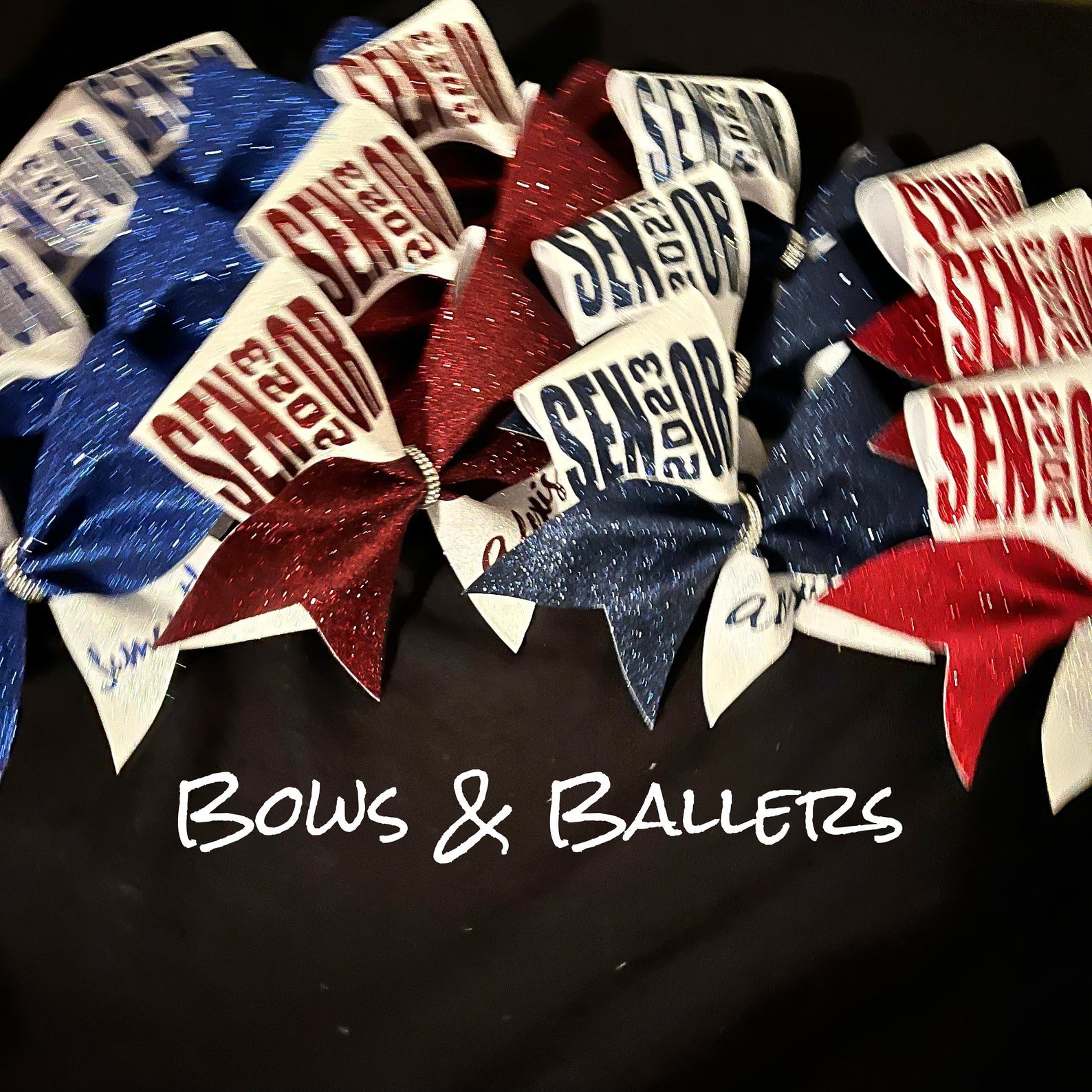 Senior Cheer Bow Royal Blue Senior Bow Senior Gift Senior - Etsy