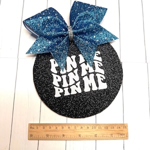 Pin Me Pin Holder Spirit Pin Holder Cheer Gift Cheerleader Gift Comp ...