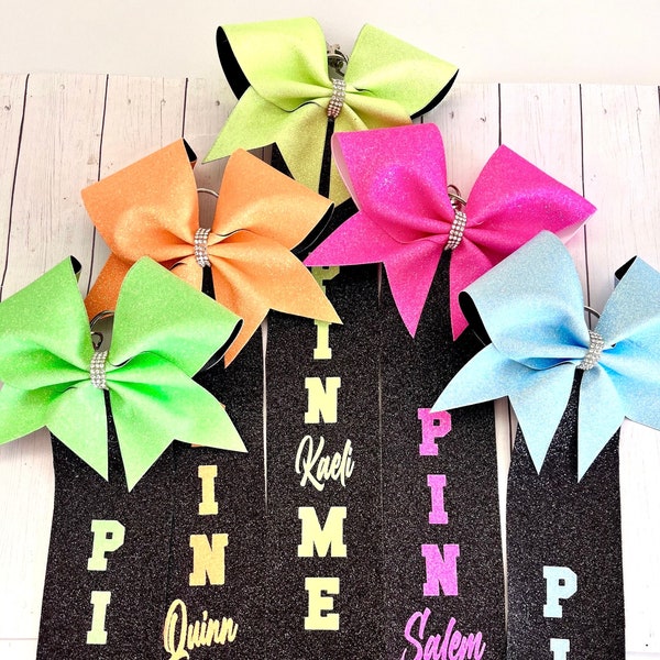 Turquoise Cheer Bows - Etsy