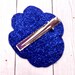 Paw Print Hair Clip Team Gift for Band Color Guard Baton Twirlers Dance ...