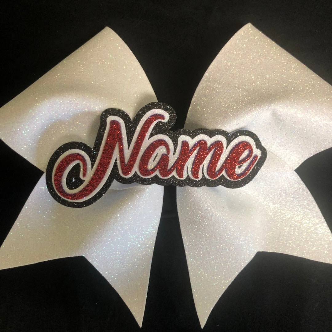 Team Cheer Bows With 3D Center Bow Centers for Cheer Bows Custom Cheer ...