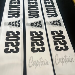 Senior Sash Graduation Sash Graduation Gift Idea Senior Sash for Cheer ...