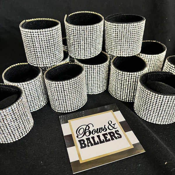 Rhinestone Cuff - Etsy