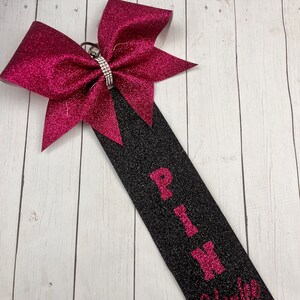 Pin Me Cheer Ribbon Neon Pink Pin Me Bow Clip Cheer Pins Cheer Bow Bag Tag Cheer Clothes Pins ...
