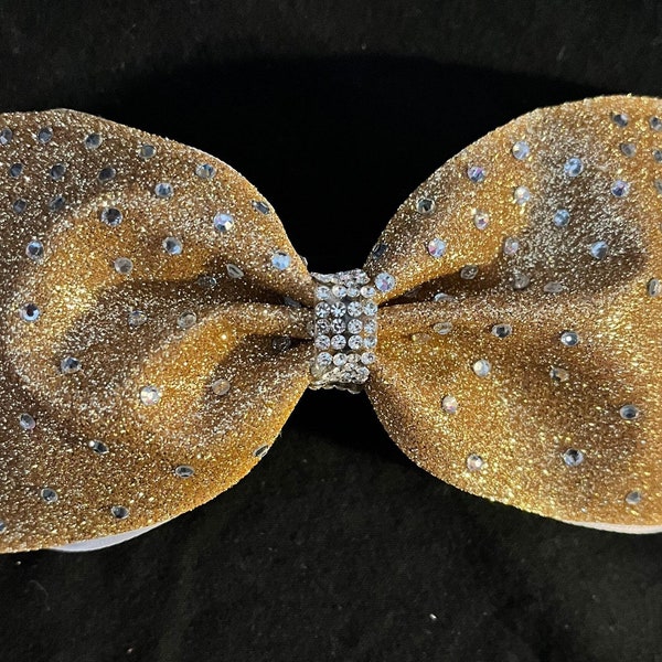 Metallic Cheer Bow - Etsy