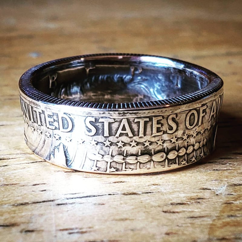 Dollar Coin Ring - Etsy