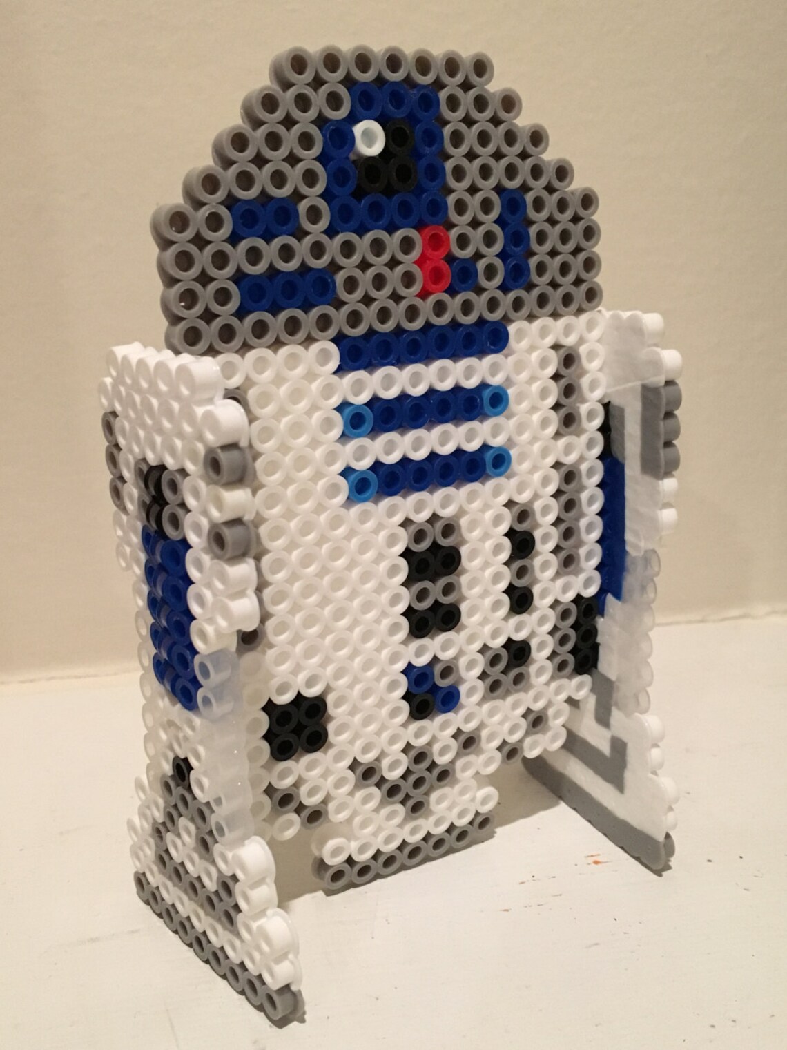 Star Wars R2-D2 Perler Bead Standee Artwork | Etsy