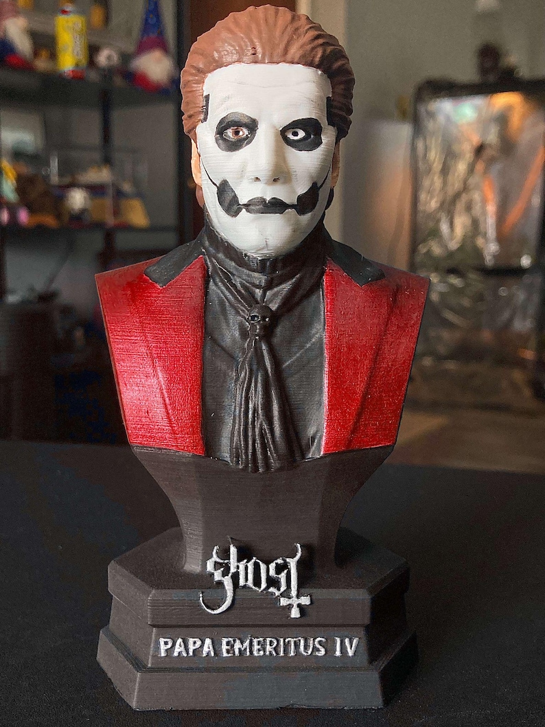 Papa Emeritus 4 - Cardinal Copia - Hand Painted 3d Print Statue - Decor ...