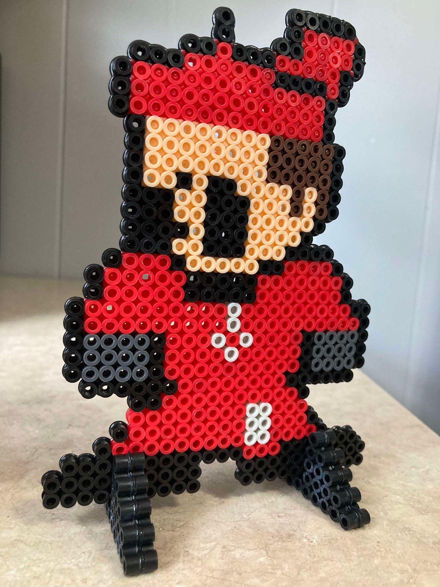 Cardinal Copia - Ghost - Perler Bead Art 8bit Pixel Sprite - Fan Custom ...