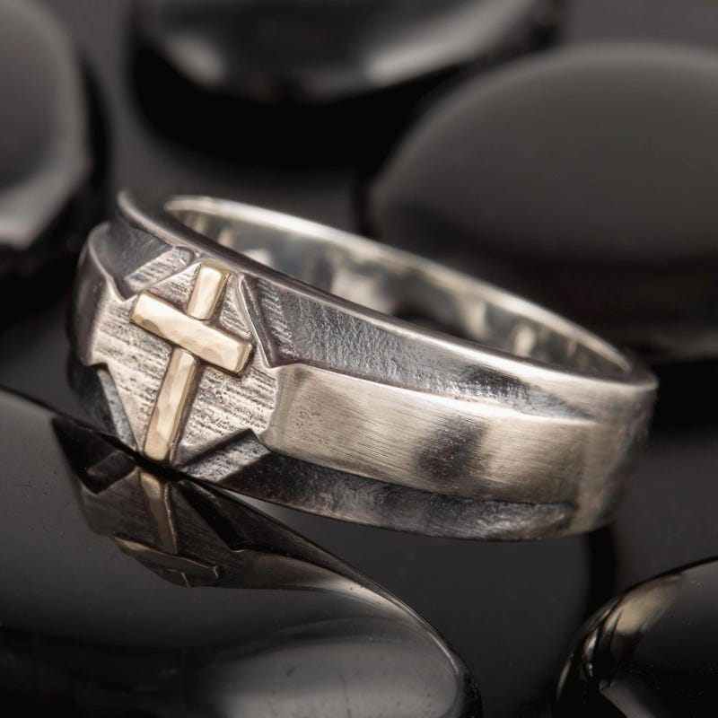 Bronze Brutalist Cross - Etsy