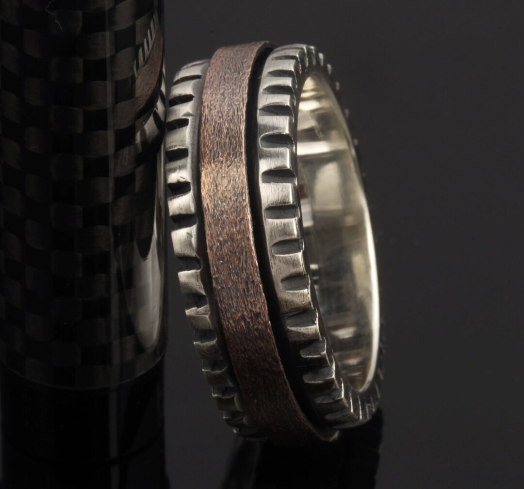 Unique Mens Ring, Men Promise Ring, Personalized Ring, Mens Wedding ...