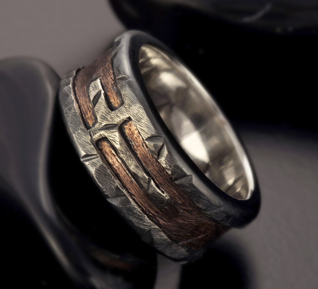 Mens Cross Ring, Man Ring, Unique Man Ring, Man Engagement Ring, Silver ...
