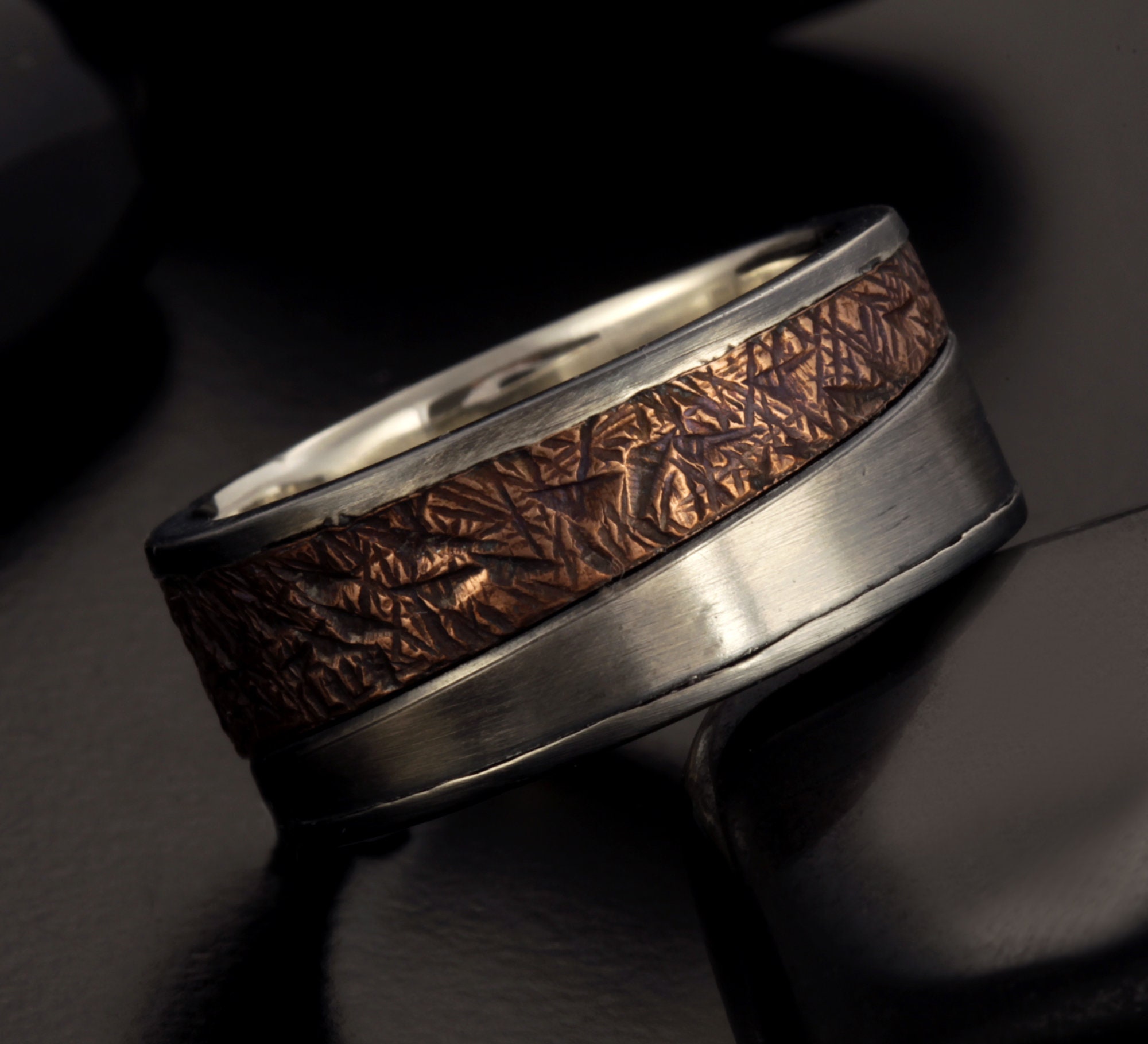 Mens Band Mens Ring Mens Jewelry Rustic Mens Ring - Etsy