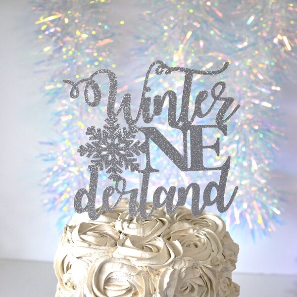 Winter Cake Topper - Etsy