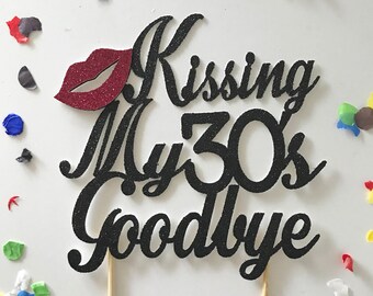 Goodbye cake topper | Etsy