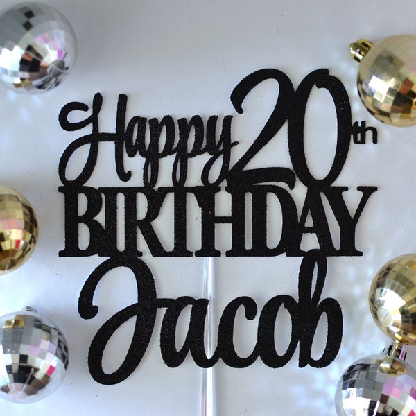 20th Birthday Card - Etsy