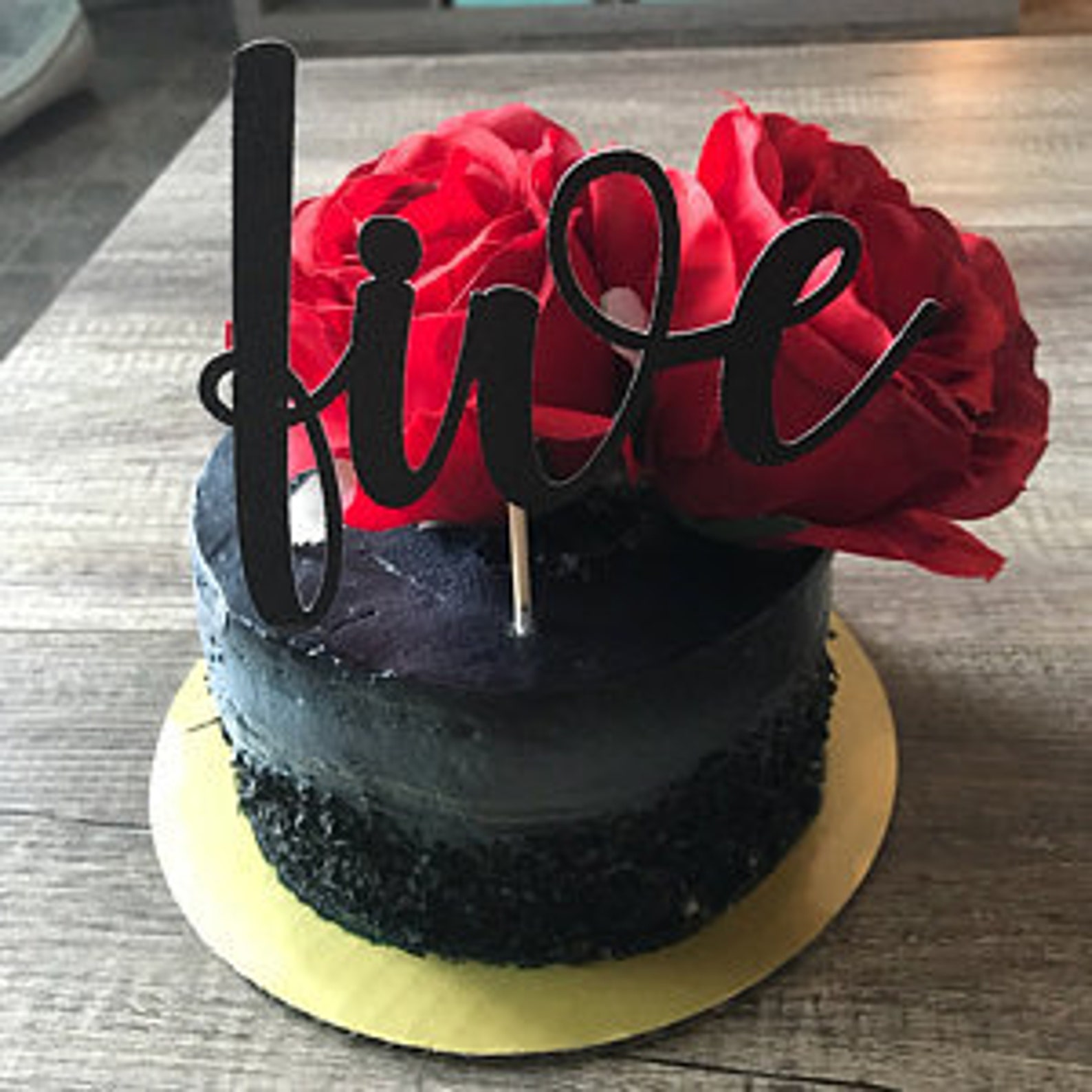 Five Cake Topper, 5th Birthday Topper, 5 Cake Topper, Glitter Five ...