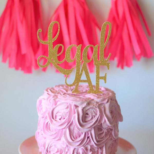 21 Cake Topper - Etsy
