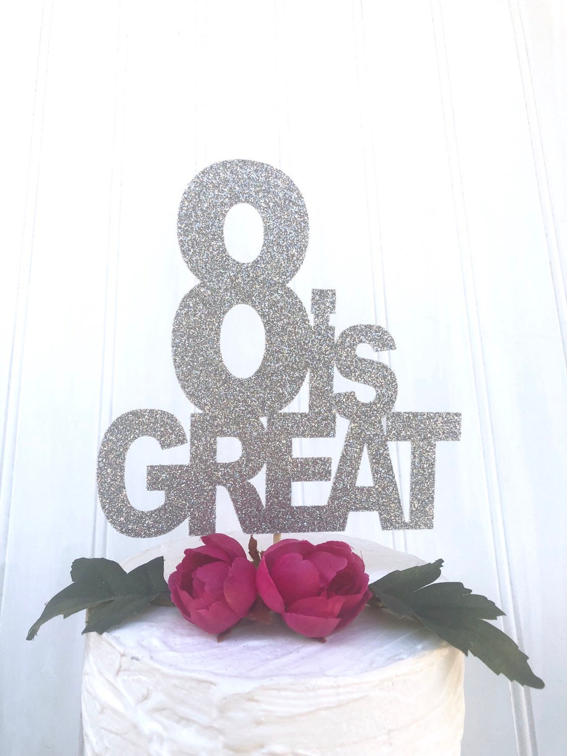 Sparkly Glitter 8 is Great Cake Topper. 8 Centerpiece. 8th - Etsy