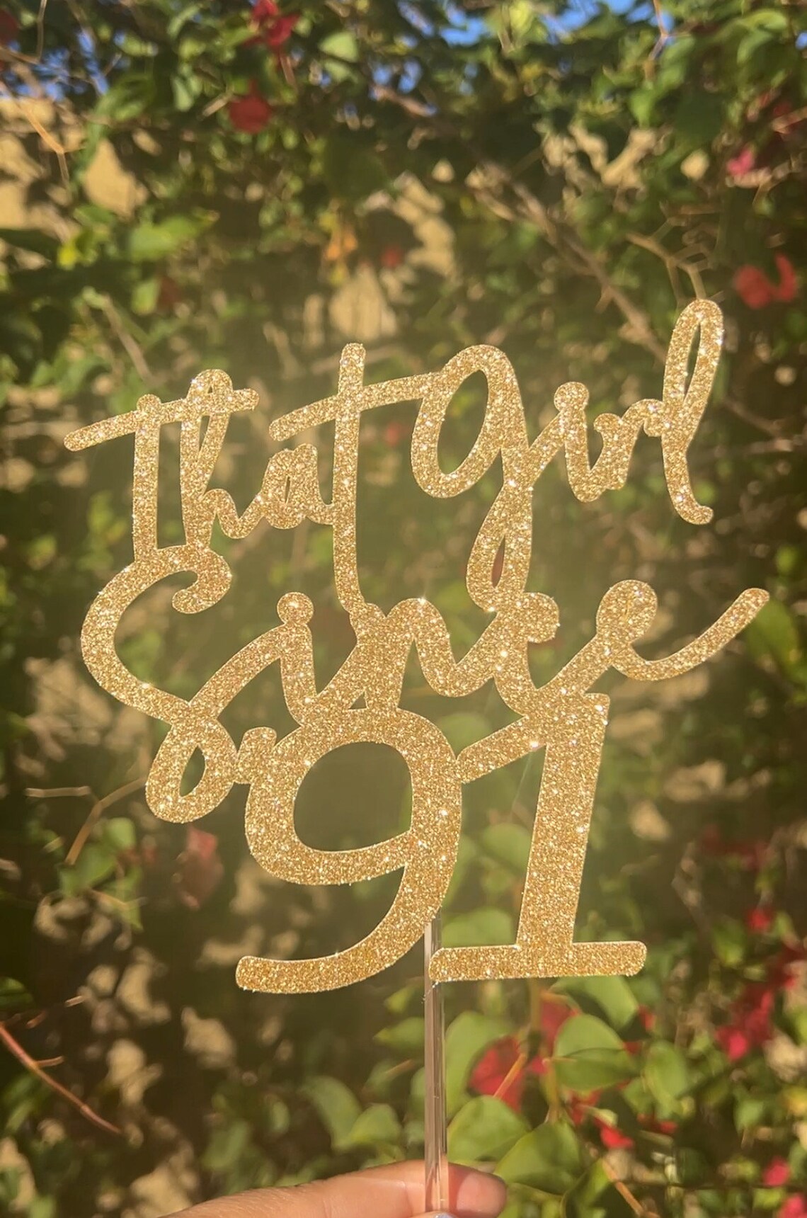 Any Year! That Girl Since Cake Topper - Etsy