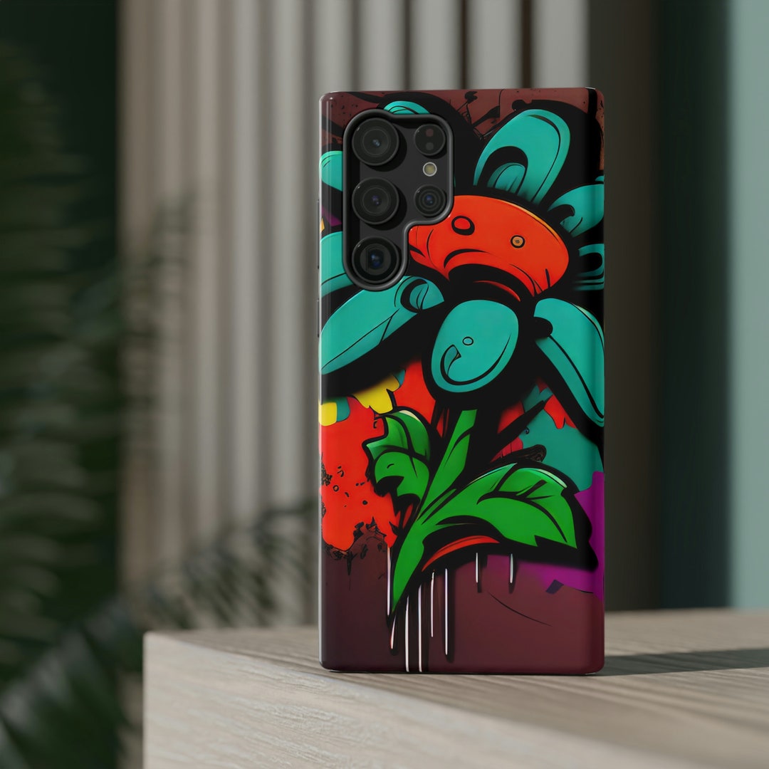 Daisy Flower Graffiti Trippy Dripping Floral Street Art - Etsy