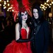 Phoenix Gothic Red Wedding Dress Dramatic Fantasy Ball Gown - Etsy