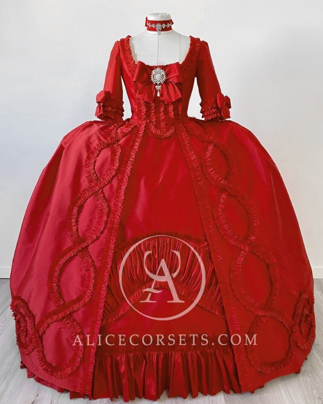 Royal Rococo Dress Venice Carnival Historical Costume ~ Bridgerton ...