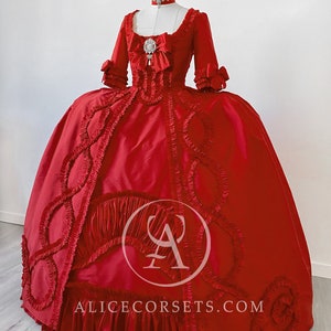 Royal Rococo Dress Venice Carnival Historical Costume ~ Bridgerton ...