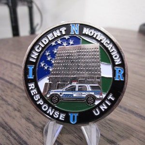 NYPD Incident Notification Response Unit Brooklyn Queens Challenge Coin ...