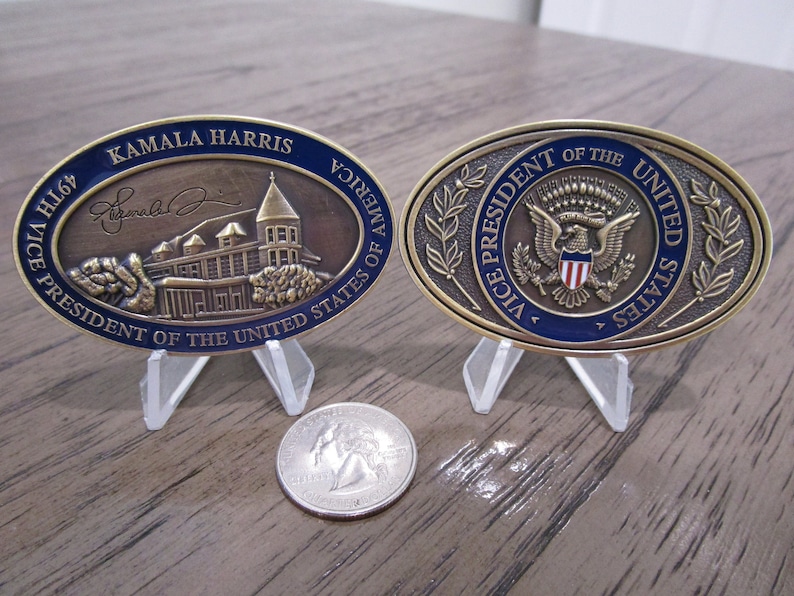 Lot of 2 Challenge Coins POTUS Joe Biden & Vice President - Etsy