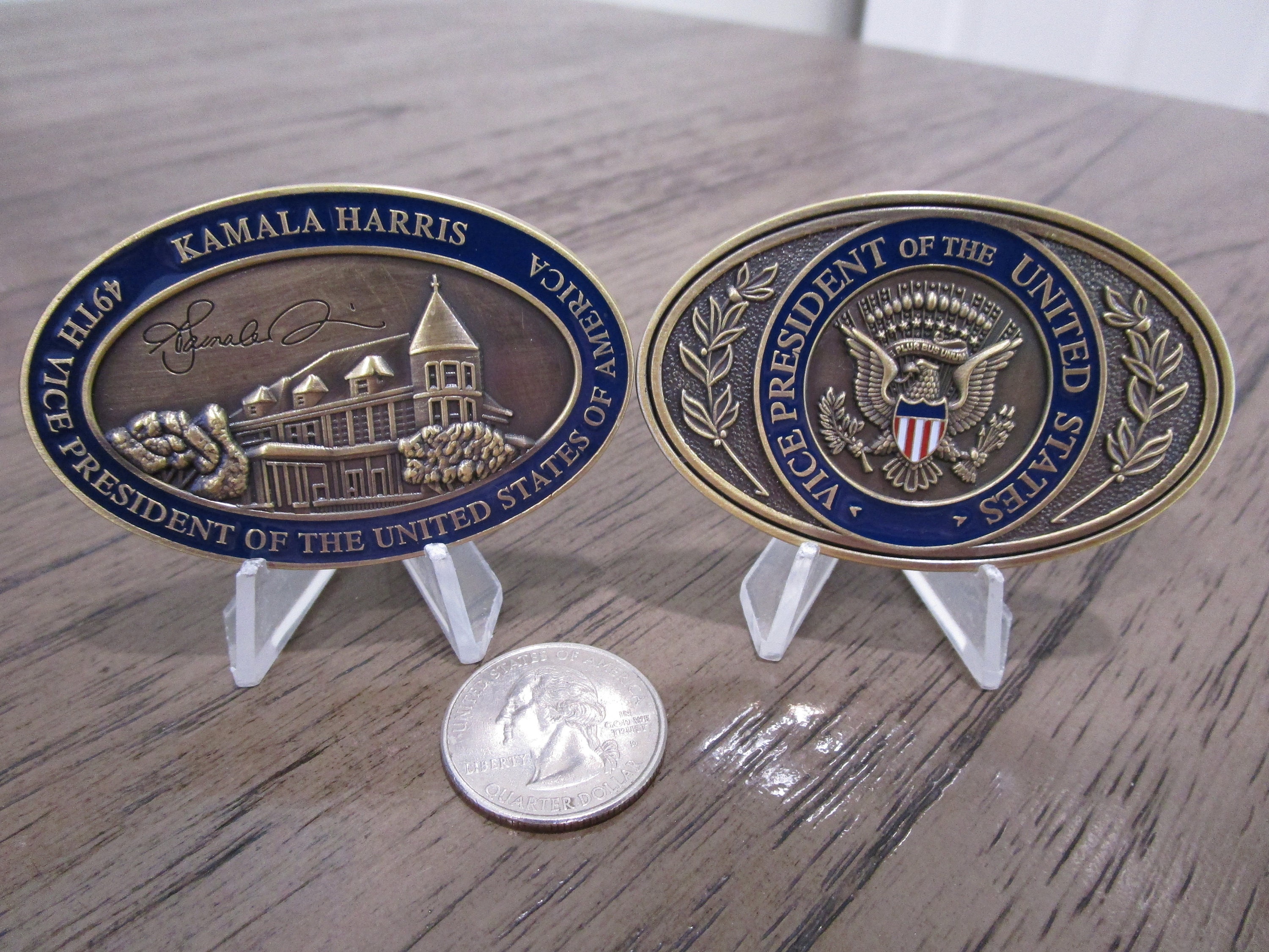 Lot of 2 Challenge Coins POTUS Joe Biden & Vice President | Etsy