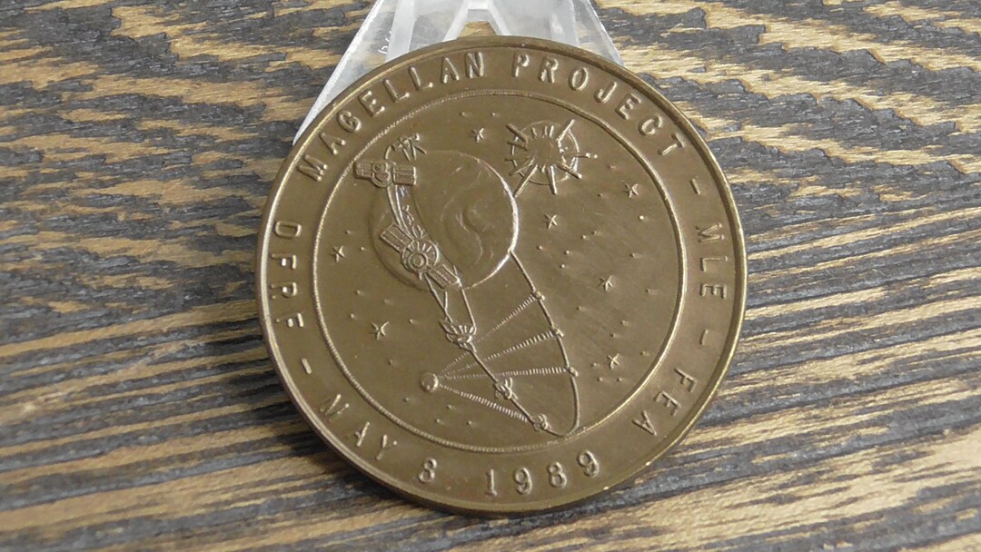 Vintage NASA STS-30 Atlantis Magellan Project Coin #557S - Etsy