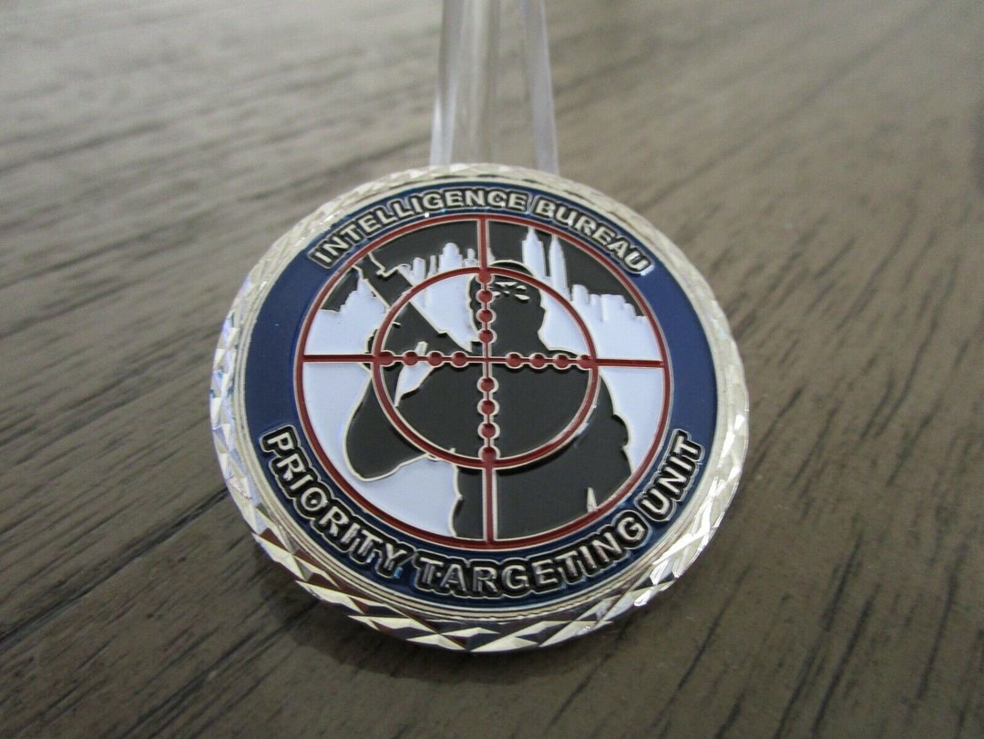 NYPD Intelligence Bureau Priority Targeting Unit Challenge Coin 77D - Etsy