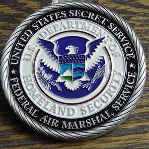 FAMS FAM Federal Air Marshal Service USSS United States Secret Service ...