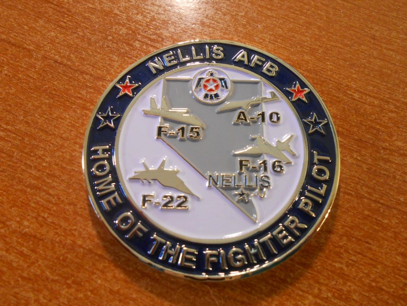 Challenge Coin Welcome to Las Vegas United States Air Force | Etsy