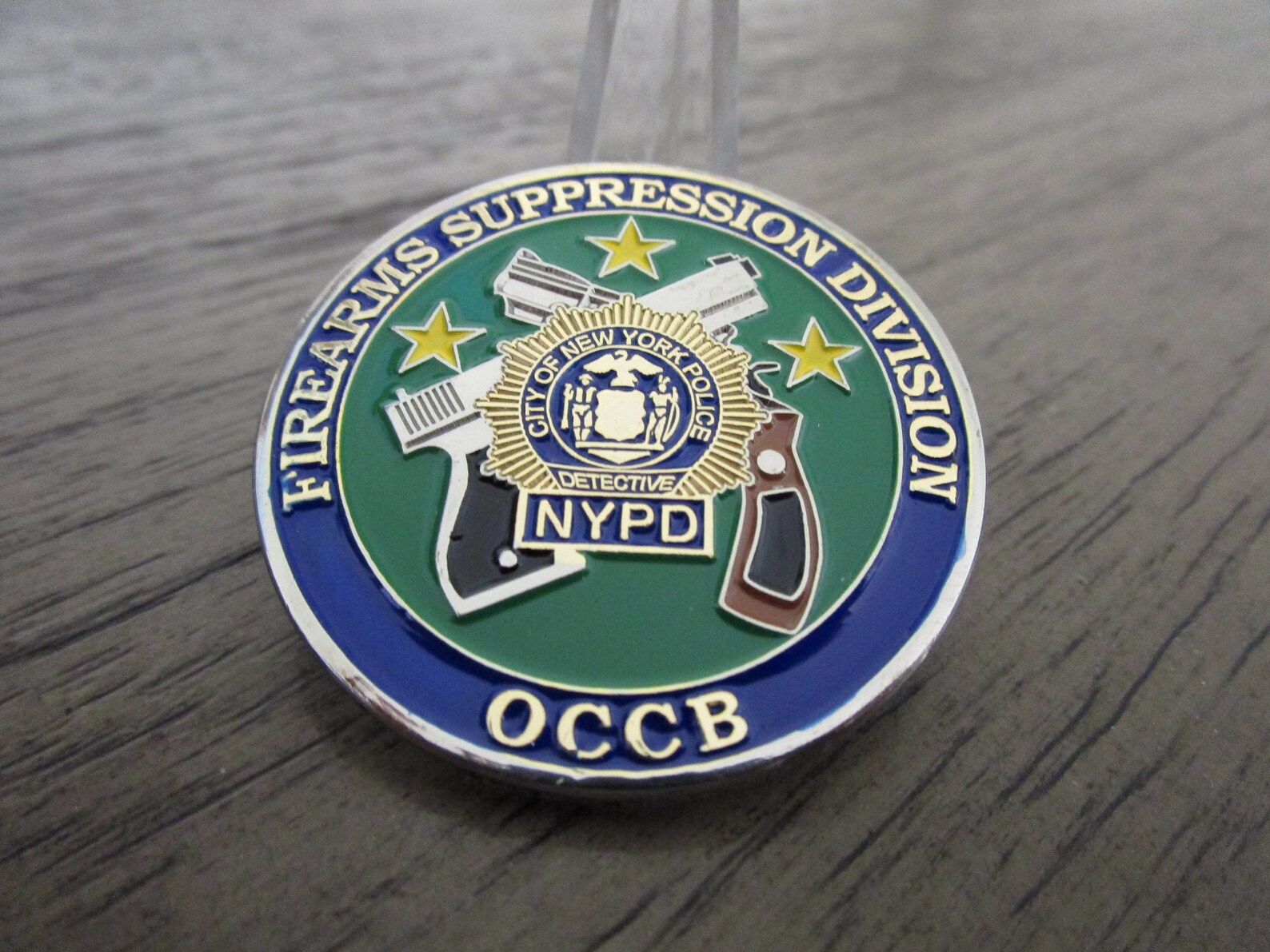 NYPD OCCB Firearms Suppression Division Challenge Coin 5188 - Etsy