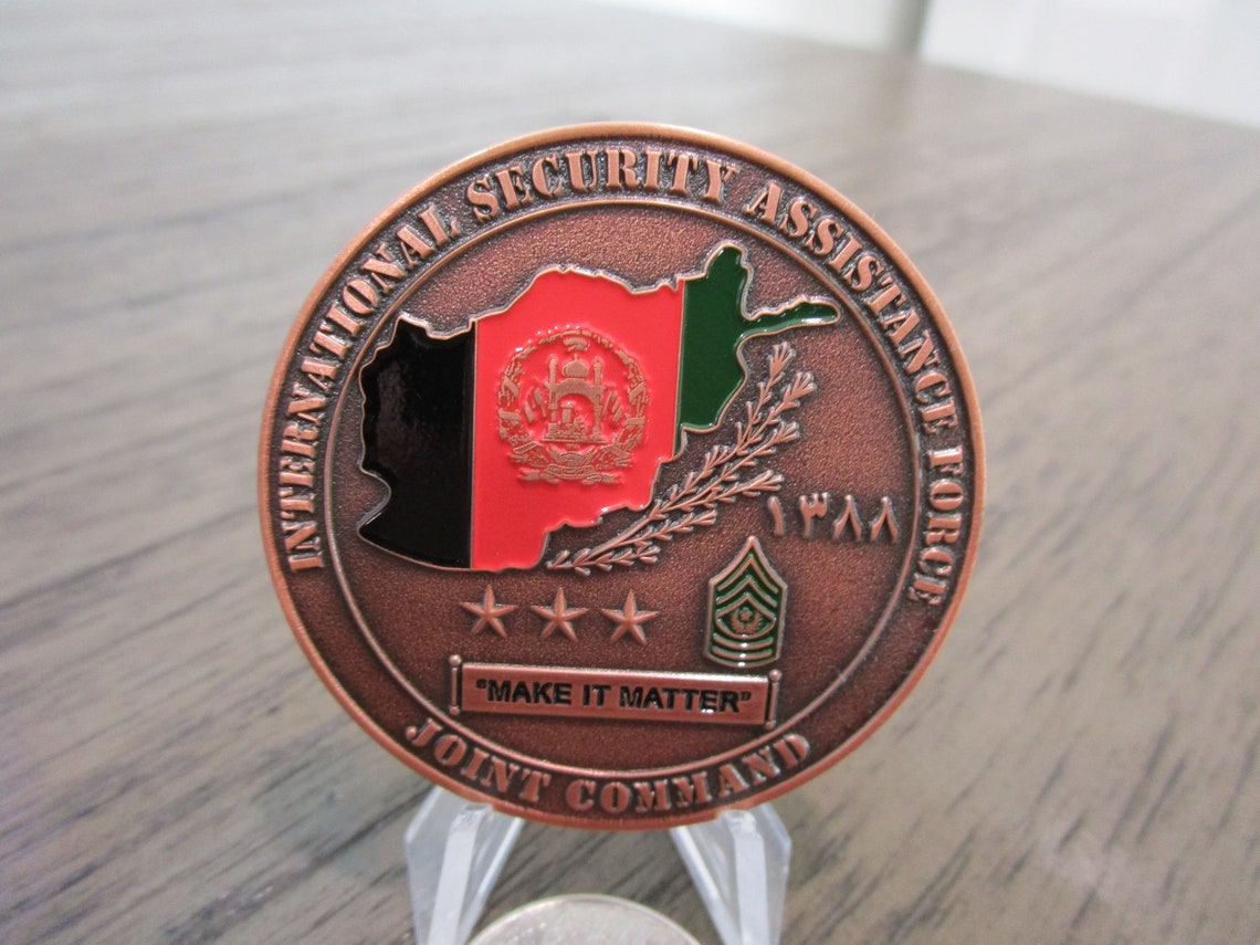 International Security Assistance Force Joint Command ISAF | Etsy