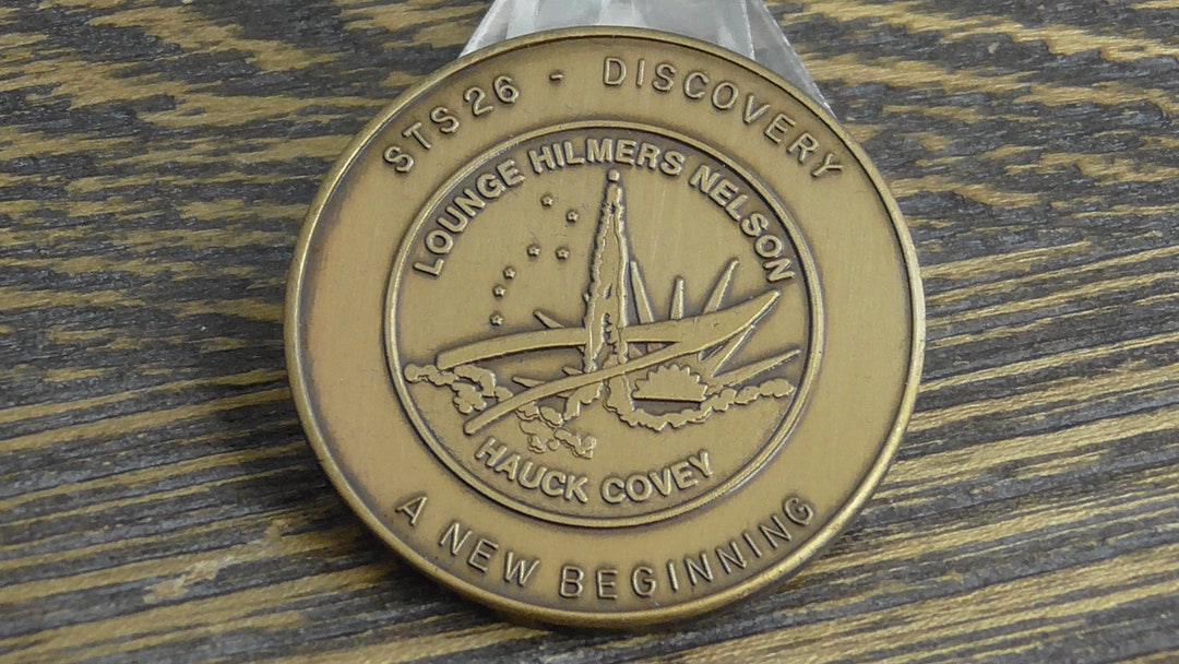 Vintage NASA STS-26 Discovery the New Era of Space Exploration Coin ...