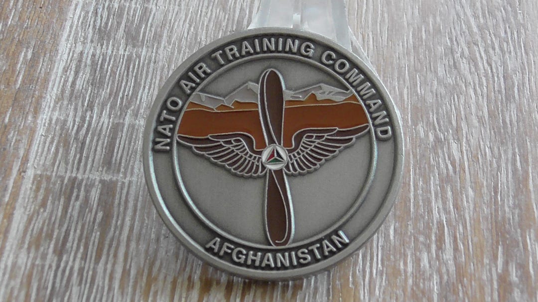 NATO NATC-A Air Training Command Afghanistan Advisor Challenge Coin ...
