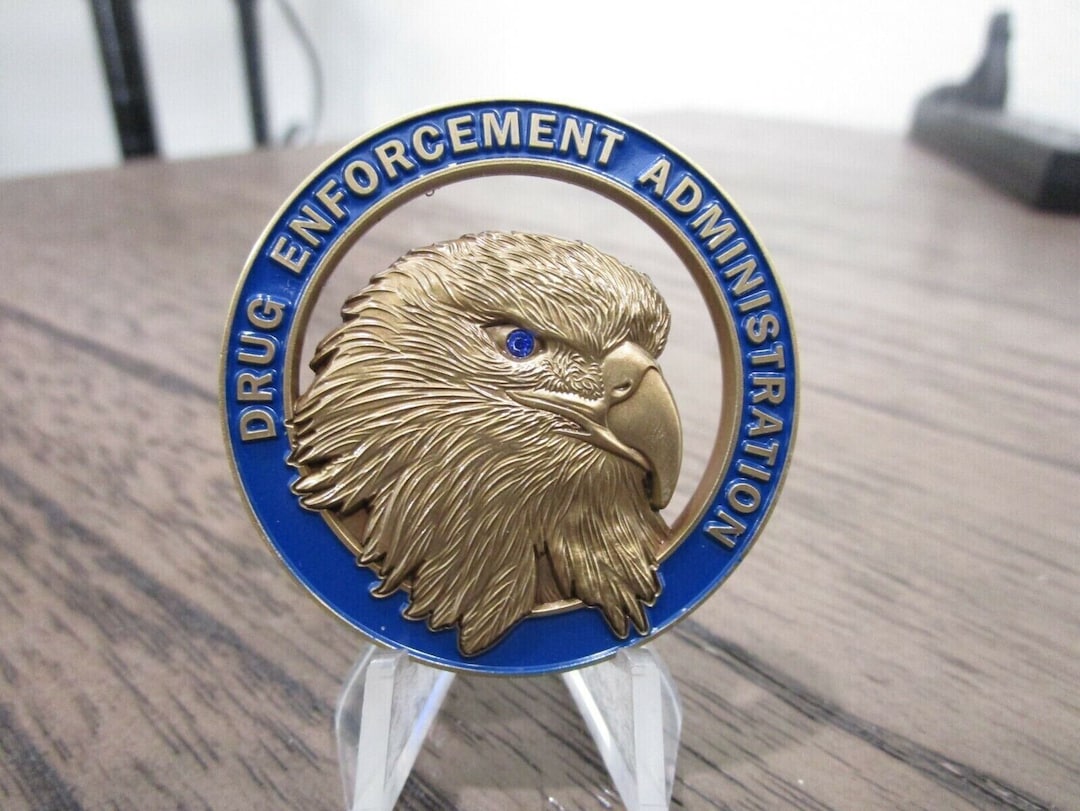 DEA Drug Enforcement Administration Diversion Control Challenge Coin ...
