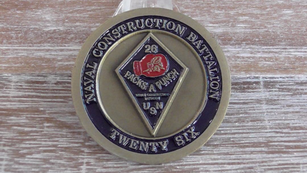 US Naval Mobile Construction Battalion Twenty One Command Master Chief ...