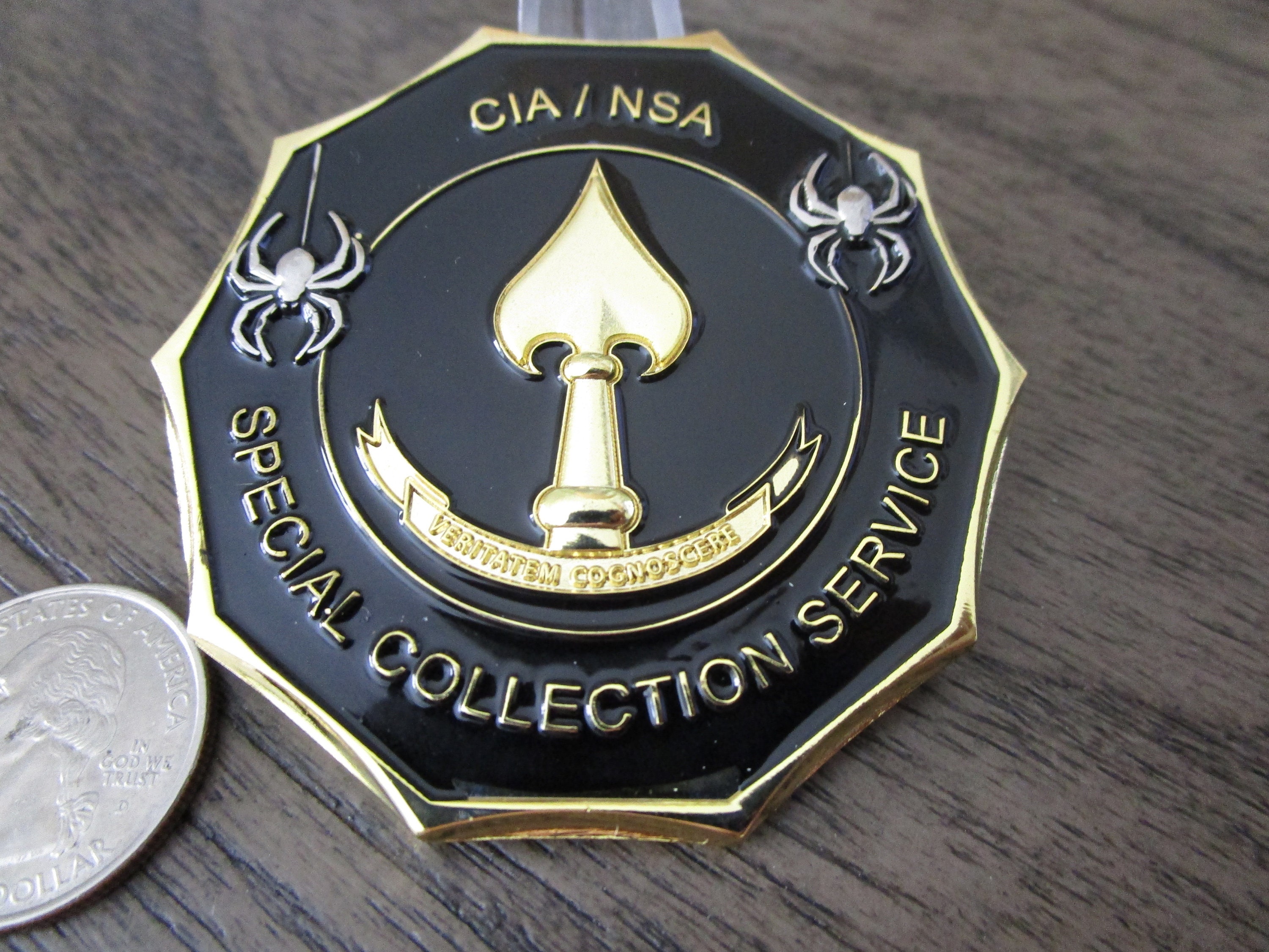 Lot of 2 CIA Challenge Coins Central Intelligence Agency - Etsy