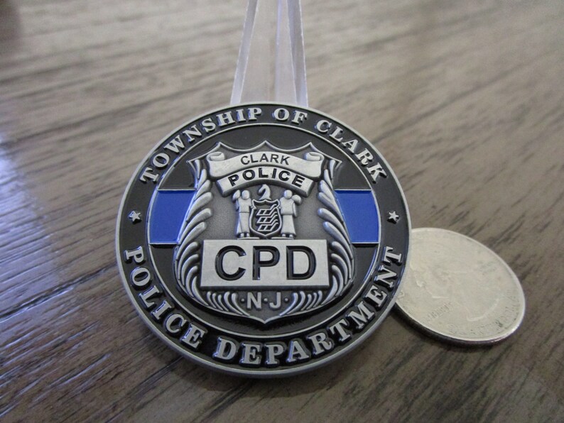 Township of Clark Police Department New Jersey CPD Challenge | Etsy