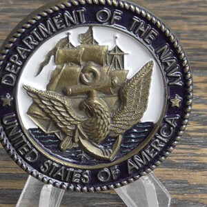 USN London UK Chief Petty Officers Association CPO Challenge Coin #507T ...