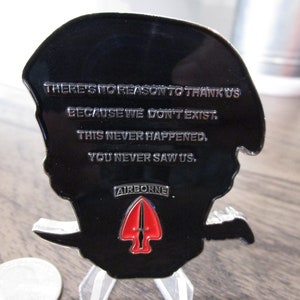 Lot of 6 Special Forces Reaper Skull Challenge Coins Army Ranger PJ CCT ...