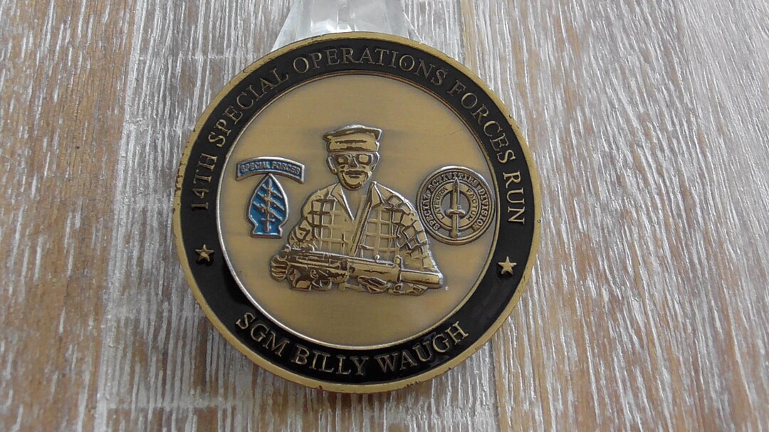 SFG SF 14th Special Forces Run in Honor of SGM Billy Waugh Green Berets ...