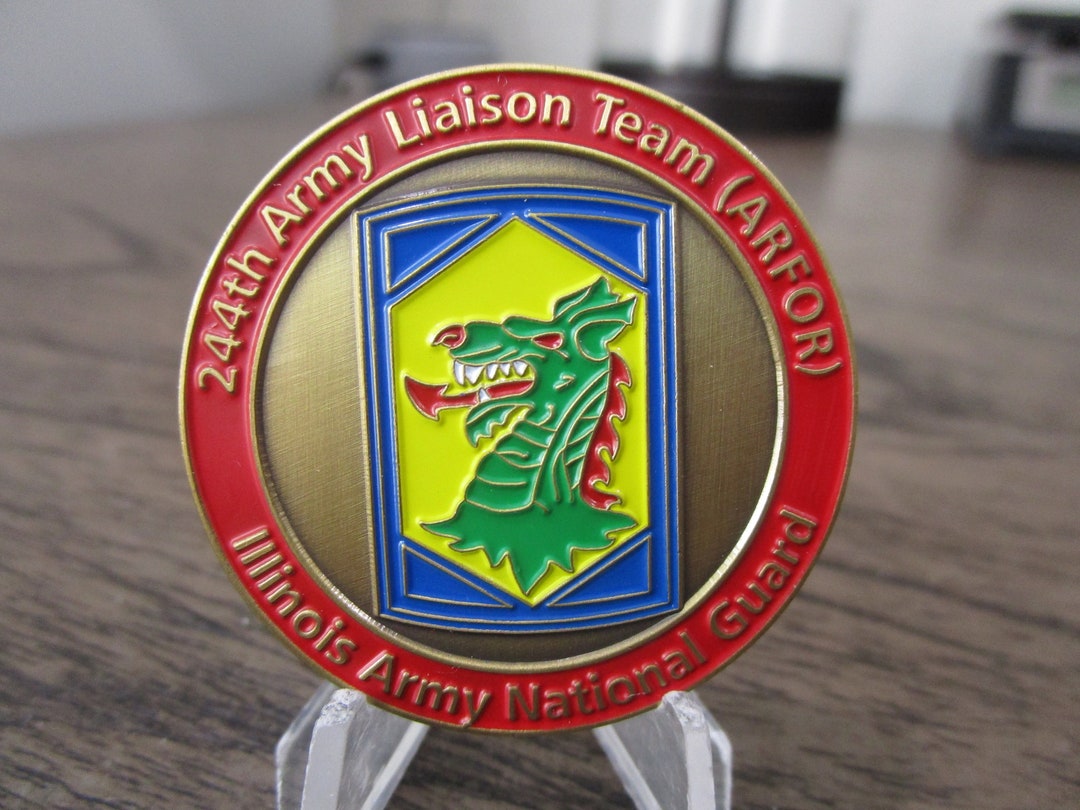 Illinois Army National Guard ANG 244th Army Liaison Team ARFOR OEF ...