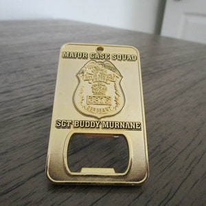 NYPD Special Investigations Division Major Case Squad Challenge Coin ...